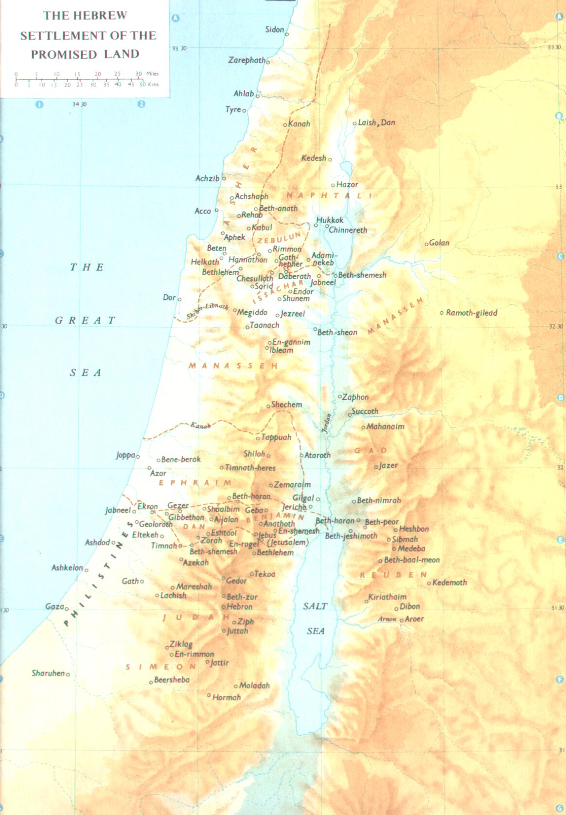 Free Bible Maps - Bible Maps Online - Bible Maps and Charts